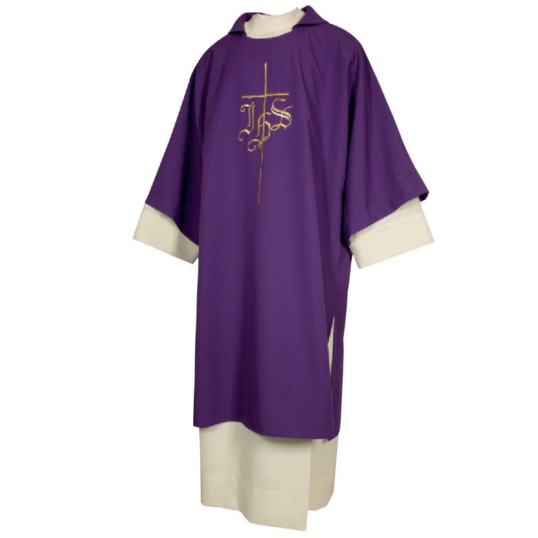 Dalmatic | Cross & IHS | A3574 – The Clergy Store