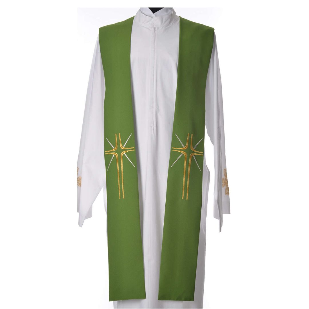 Priest Stole | Contemporary Cross | 719 – The Clergy Store