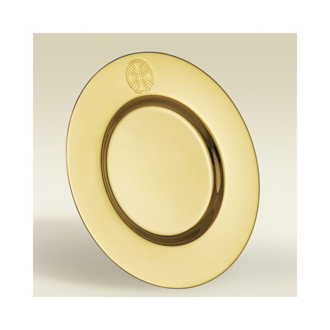 Chalice Well Paten With Cross | 524 – The Clergy Store