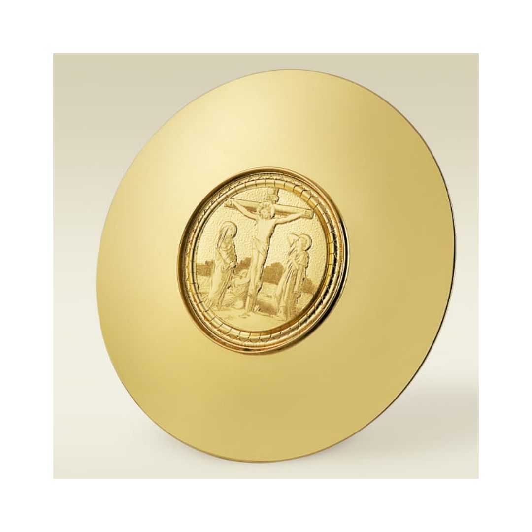 Chalice Scale Paten | Christ Crucified | 585 – The Clergy Store